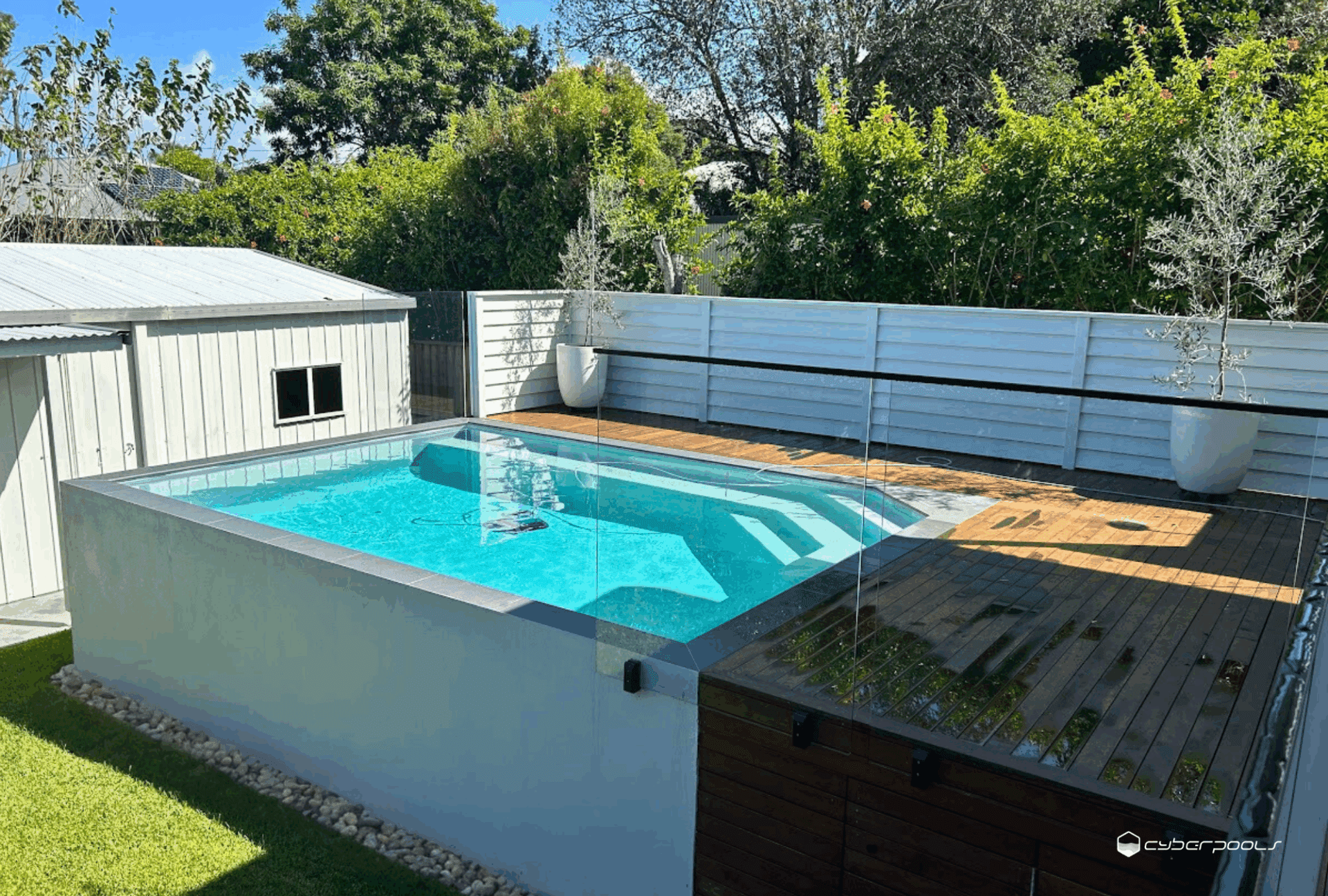Cyberpools Photo Gallery - Magnesium Pool Design & Build